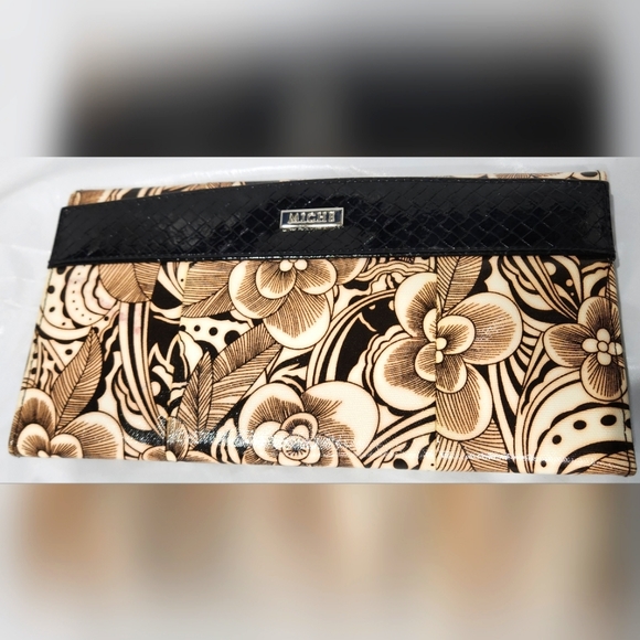 Miche | Bags | Miche Leila Shell Cover Floral Print Faux Leather Trim ...